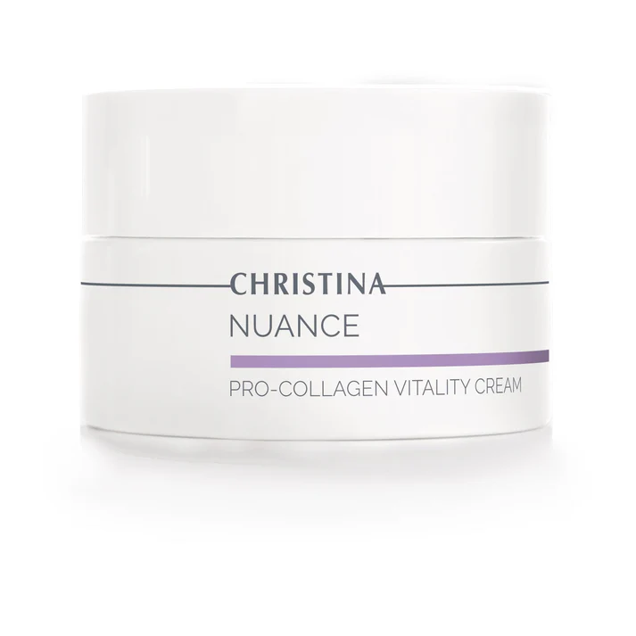 קרם קולגן ללילה למיצוק העור ניואנס - PRO COLLAGEN VITALITY CREAM - GO-DIVA